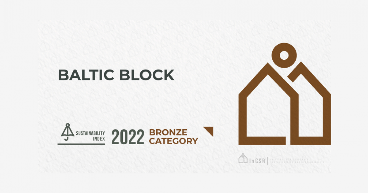 Baltic Block is awarded Bronze in the Sustainability index – Noticias ...